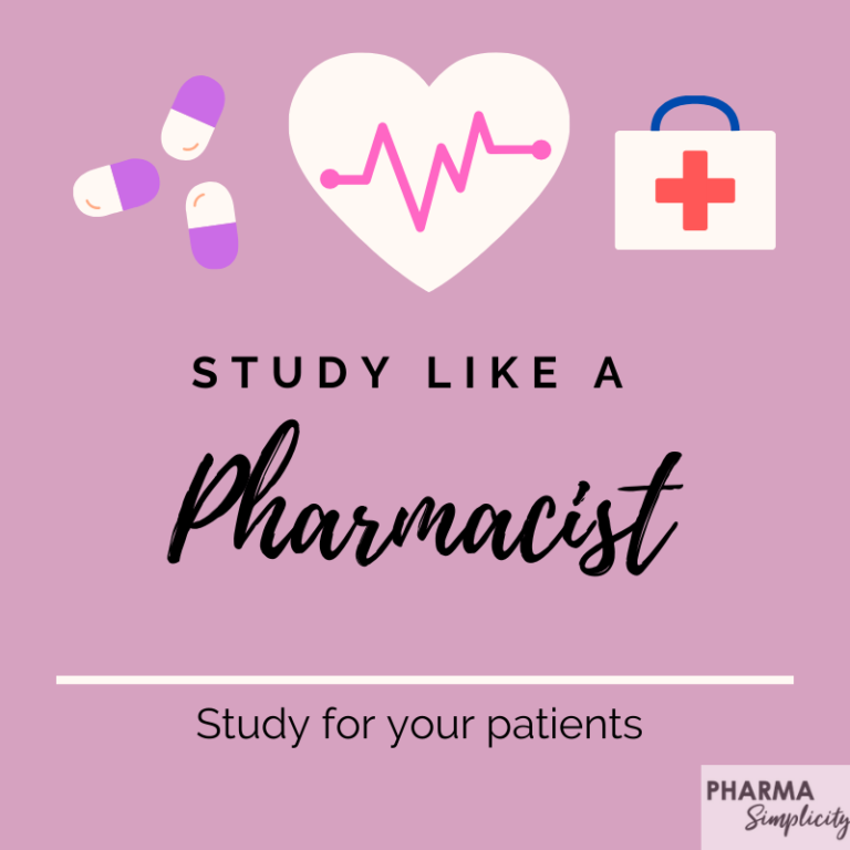 The Best Way to Study in Pharmacy School - Pharma Simplicity